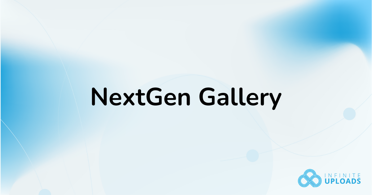 NextGEN Gallery Integration with Infinite Uploads for WordPress
